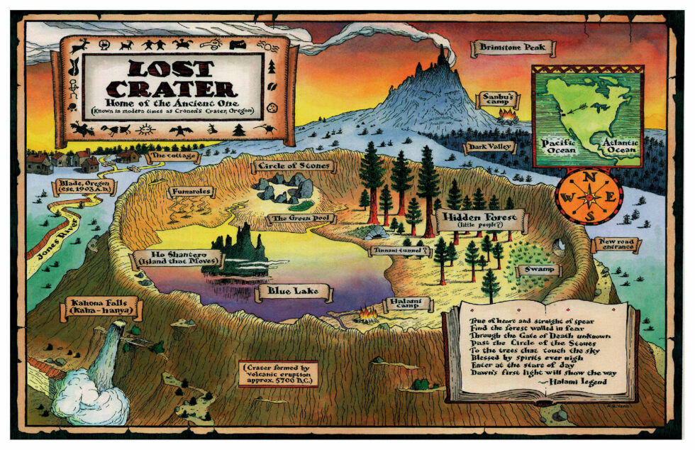 Maps from T. A. Barron's Worlds - TABarron.com