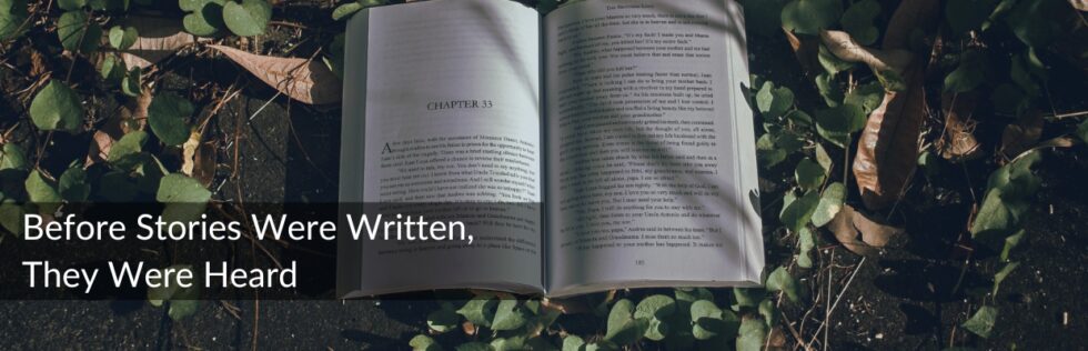 Before Stories Were Written, They Were Heard - TABarron.com