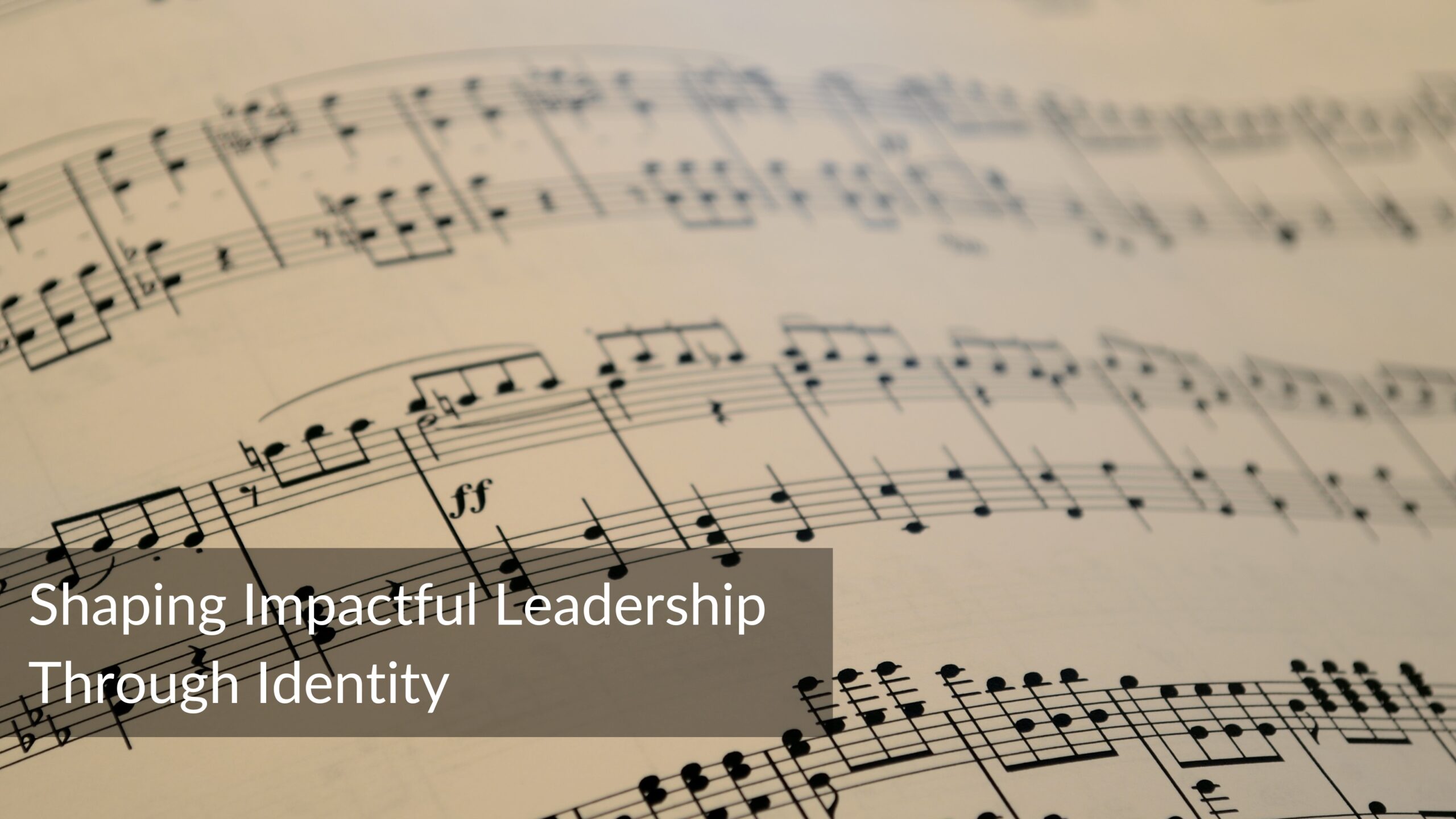 Shaping Impactful Leadership Through Identity - TABarron.com