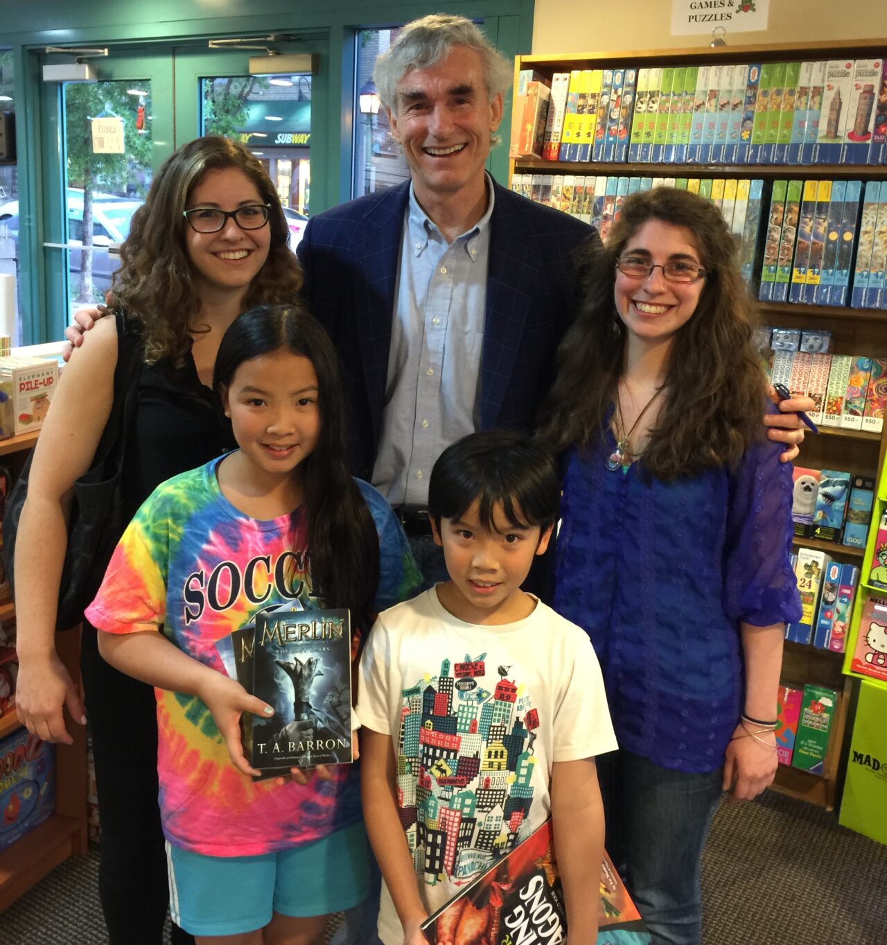 T. A. Barron Book Tour Update - East Coast Adventures